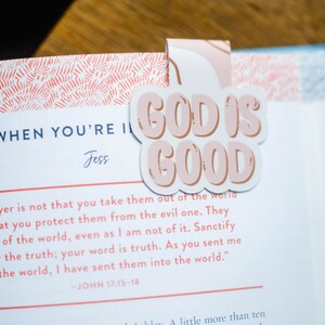 God is Good Magnetic Double Sided Bookmark - Etsy