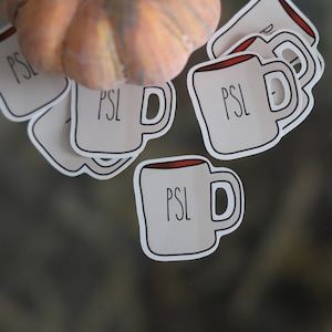 Pumpkin Spice Sticker, Pumpkin Spice Latte, PSL Sticker, Rae Dunn ...