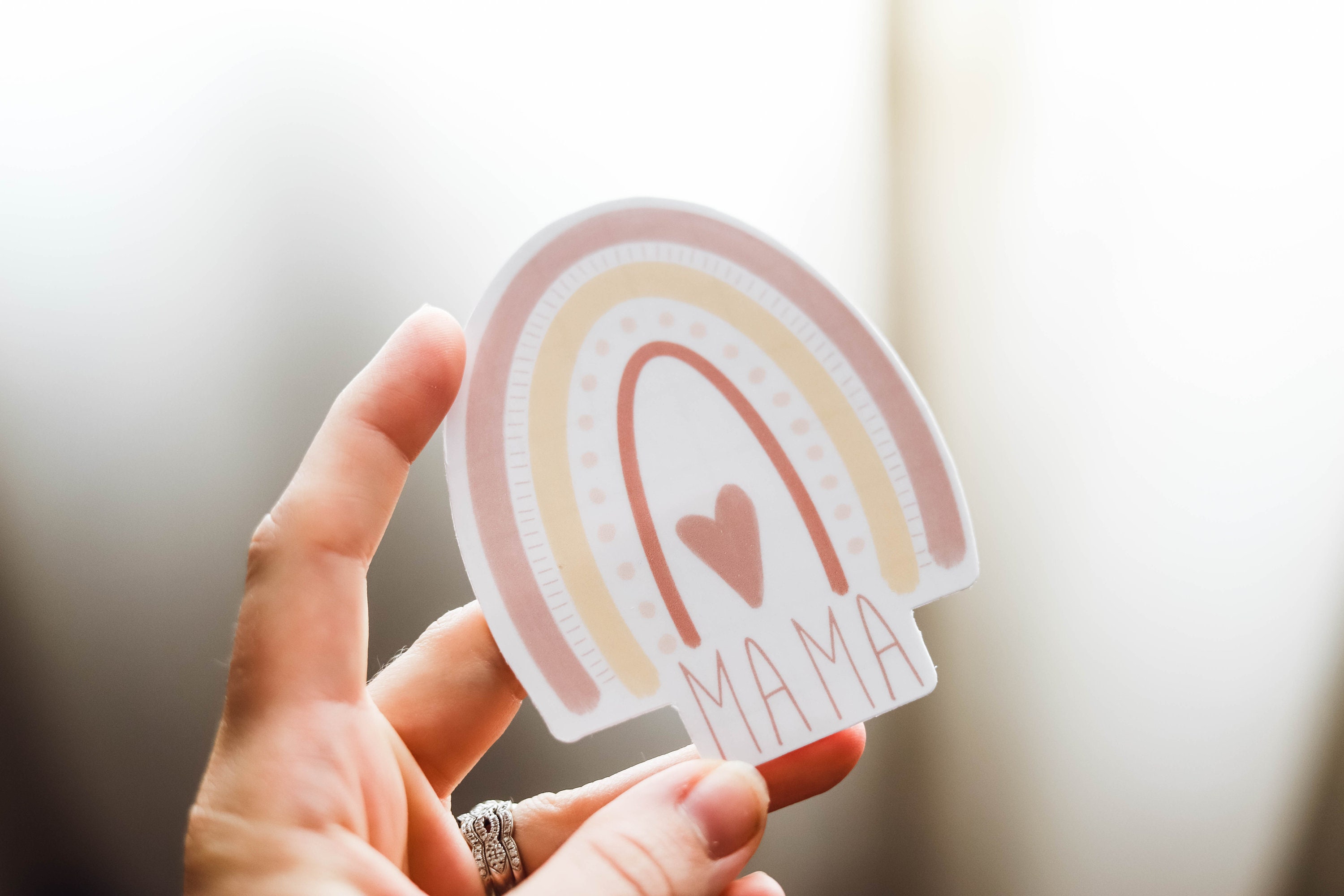 Rainbow Mama Sticker Sticker for Hydroflask Phone Sticker - Etsy