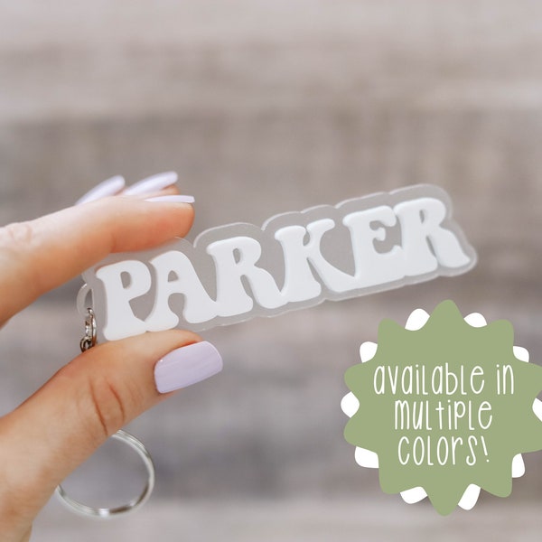 Acrylic Keychain - Etsy