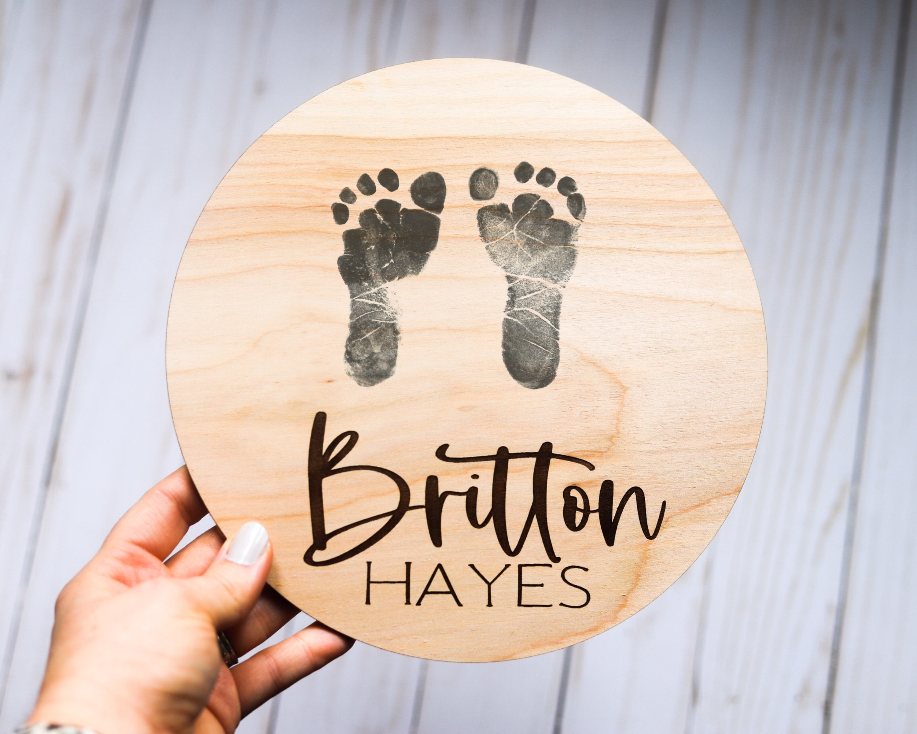 Baby Feet Dessert Plates Baby Feet Plates Etsy