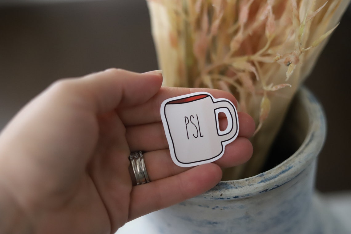 Pumpkin Spice Sticker Pumpkin Spice Latte PSL Sticker Rae - Etsy