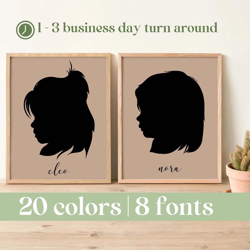 Silhouette - Etsy UK