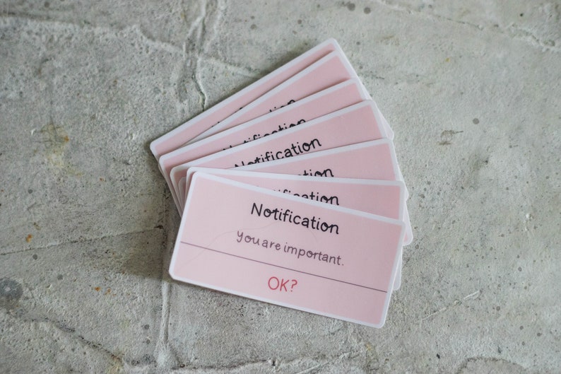 You Are Important Reminder Sticker Mental Health Sticker - Etsy