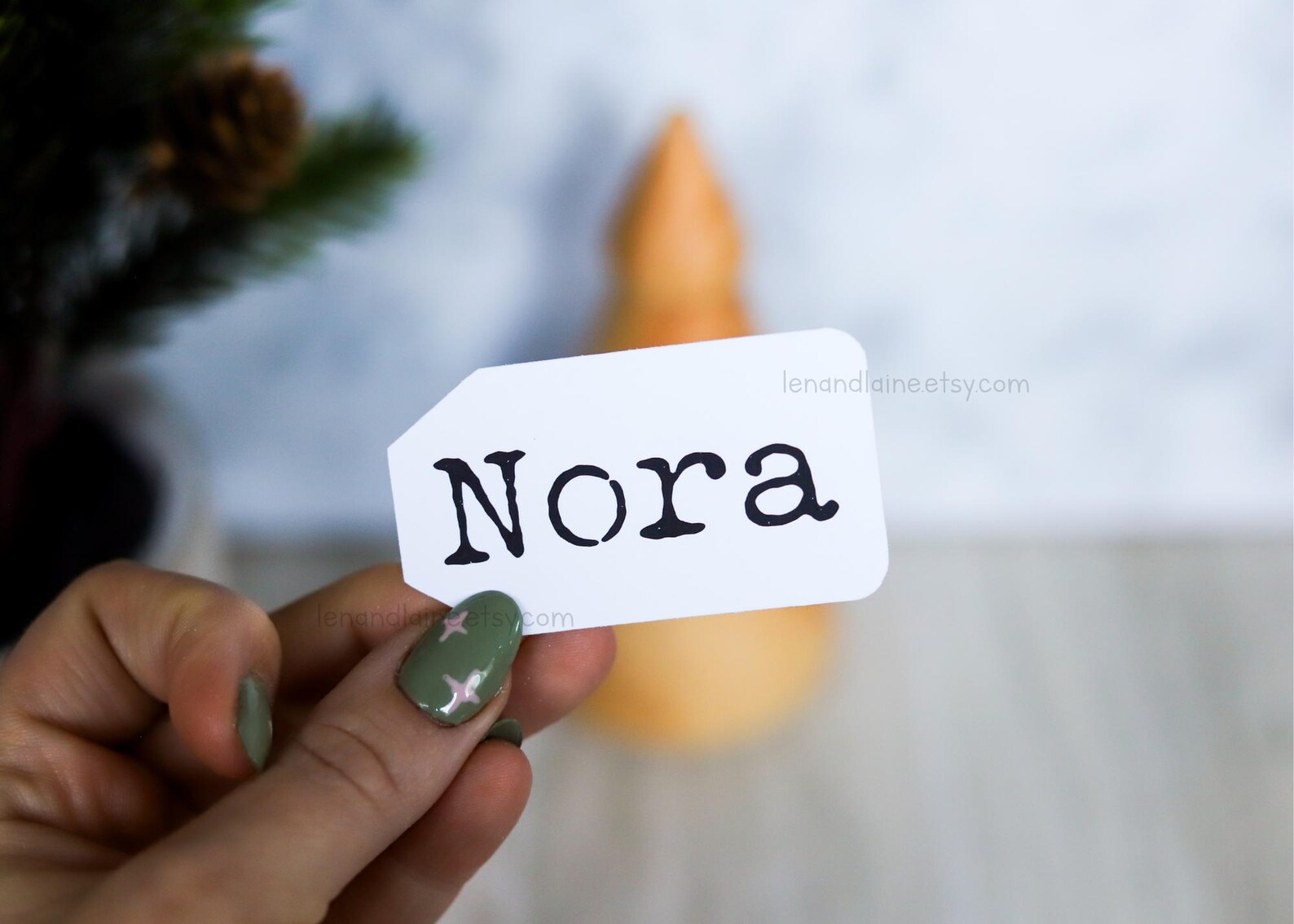 Custom Name Gift Tag Stickers - Etsy