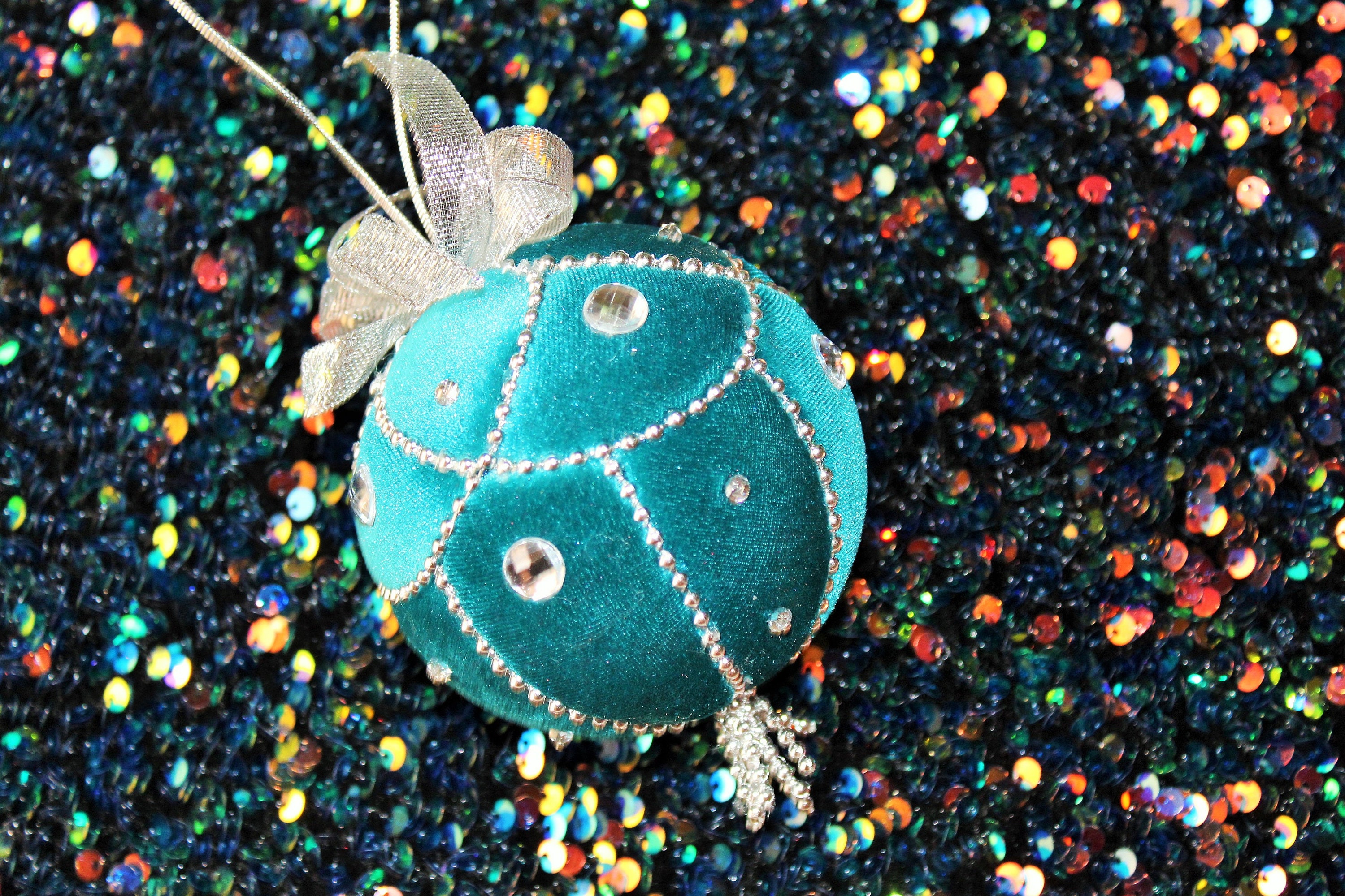 Velvet Christmas Ornaments Set, Christmas Decoration, Christmas Gift ...