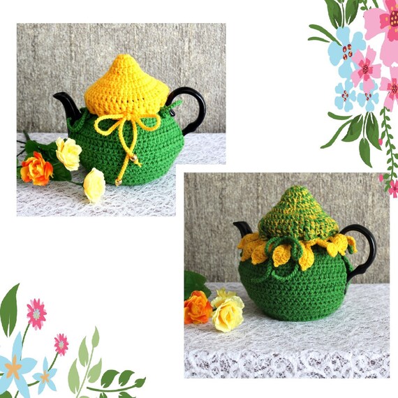 Teapot Cozyteapot Crochet Pattern Crochet Tea Cosy Fun Tea | Etsy