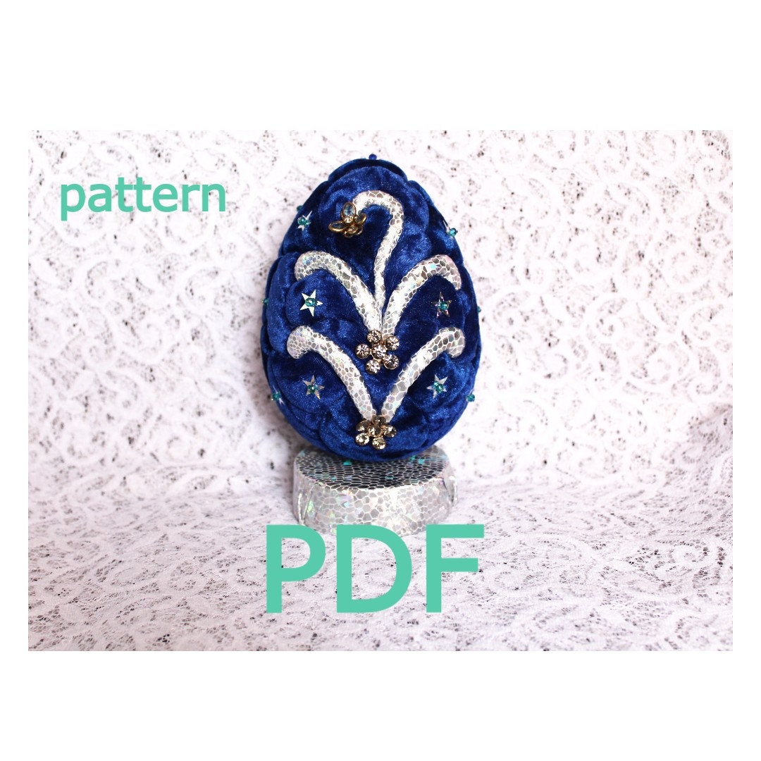Easter Egg PDF Pattern, Decorative Eggs, Easter Gift, Easter Pattern ...
