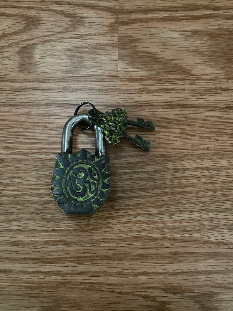 Gorgeous Small Lord Hanuman Antiquevintage Looking Padlock - Etsy
