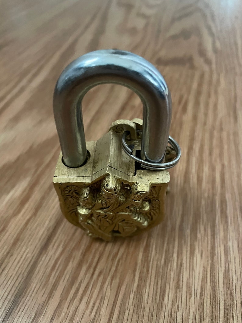 Gorgeous Small Saraswati Antique/vintage Looking Padlock Gate - Etsy