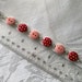Handmade Button Bracelet Wooden Button Jewelry Painted Wooden Buttons ...