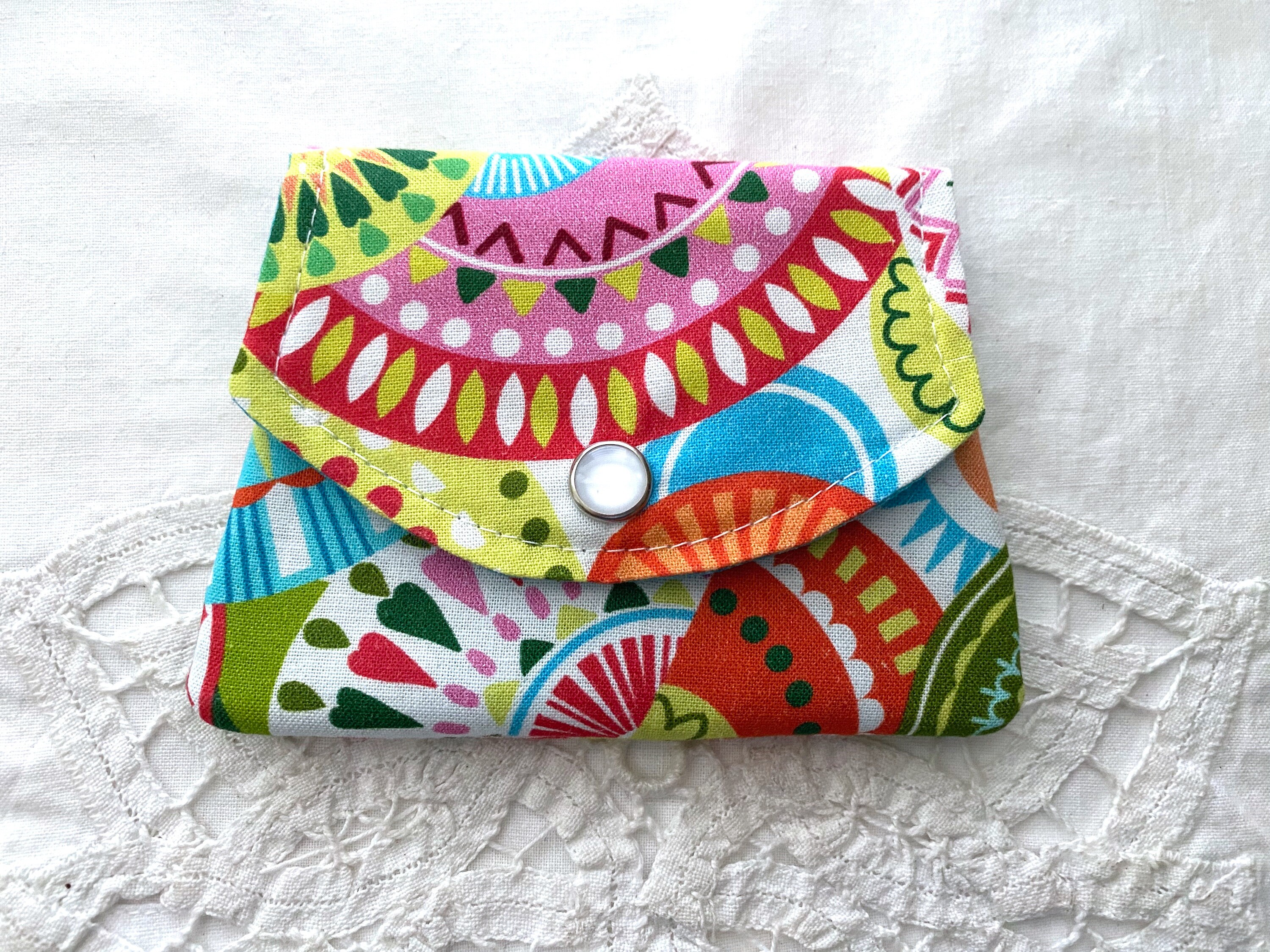 Mandala Mini Wallet Hand Sewn Small Wallet Small Purse, Backpack ...