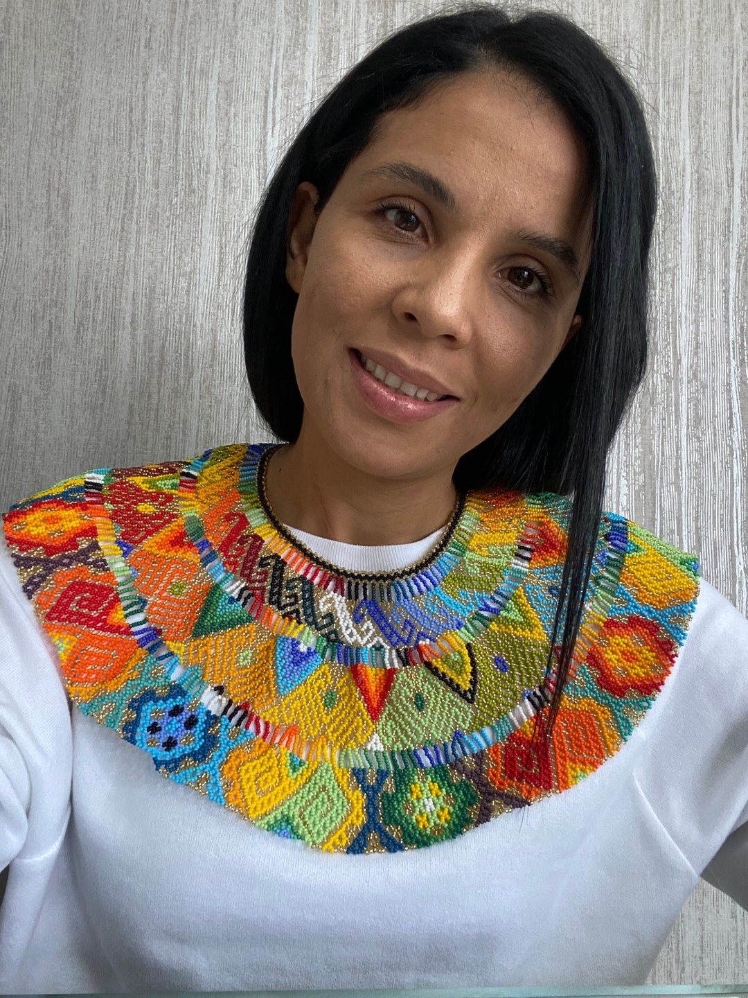 Unique Necklace, Colombia, Indigenous Jewelry, Indigenous Necklace ...