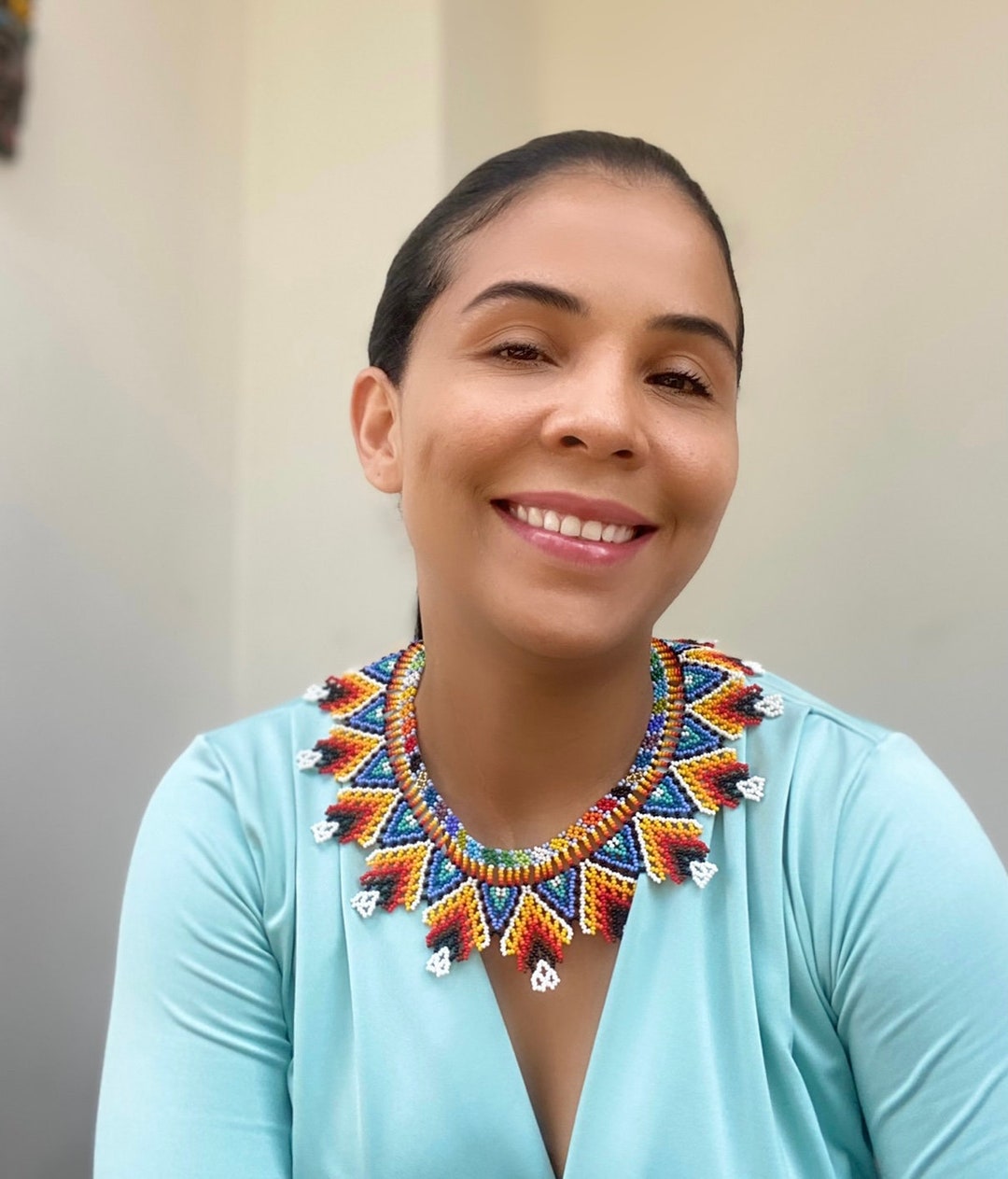 Unique Necklace, Colombia, Indigenous Jewelry, Indigenous Necklace ...
