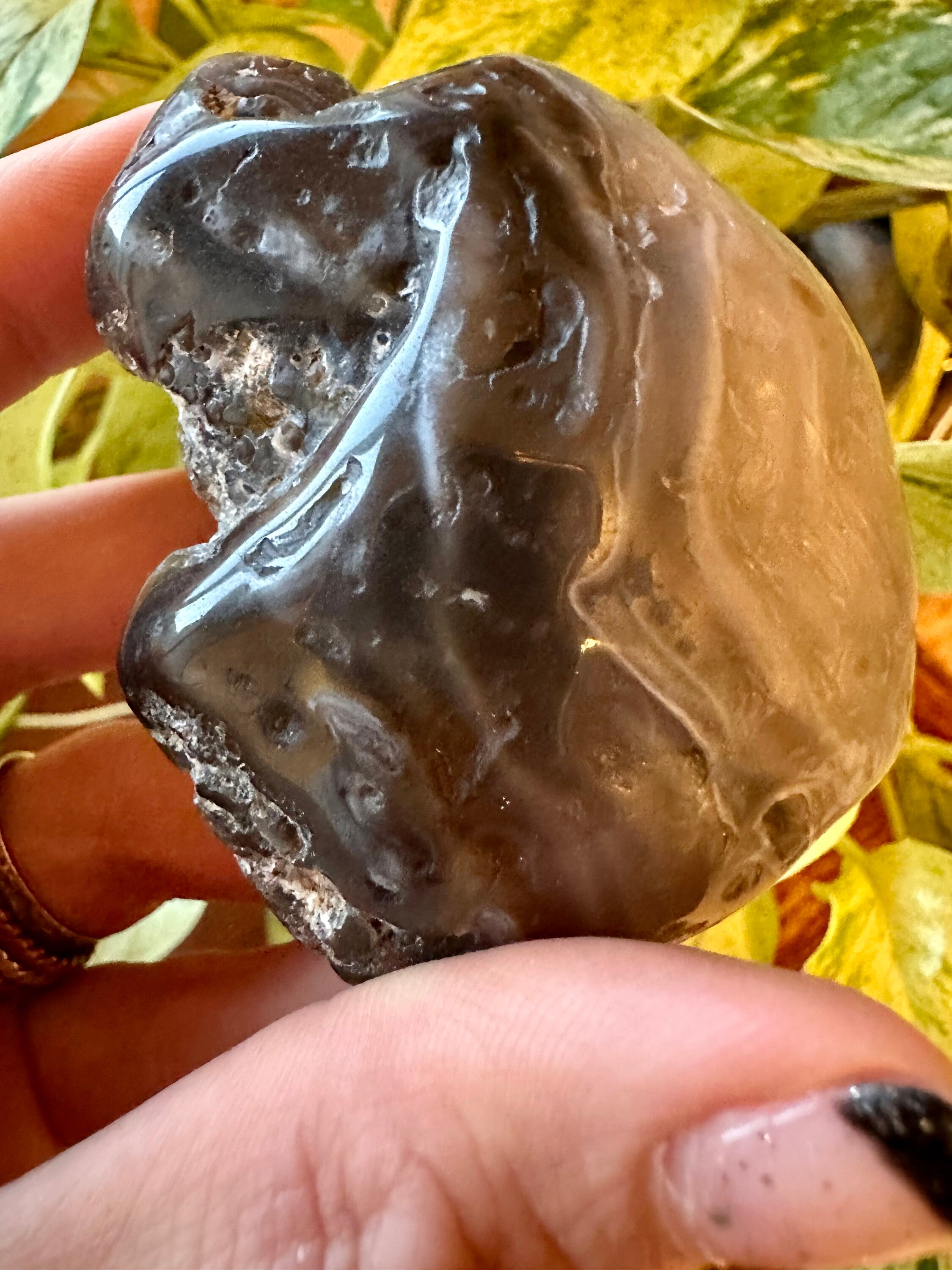 Enhydro Agate - Ancient Water Pocket - Chalcedony - Emotional Healing ...