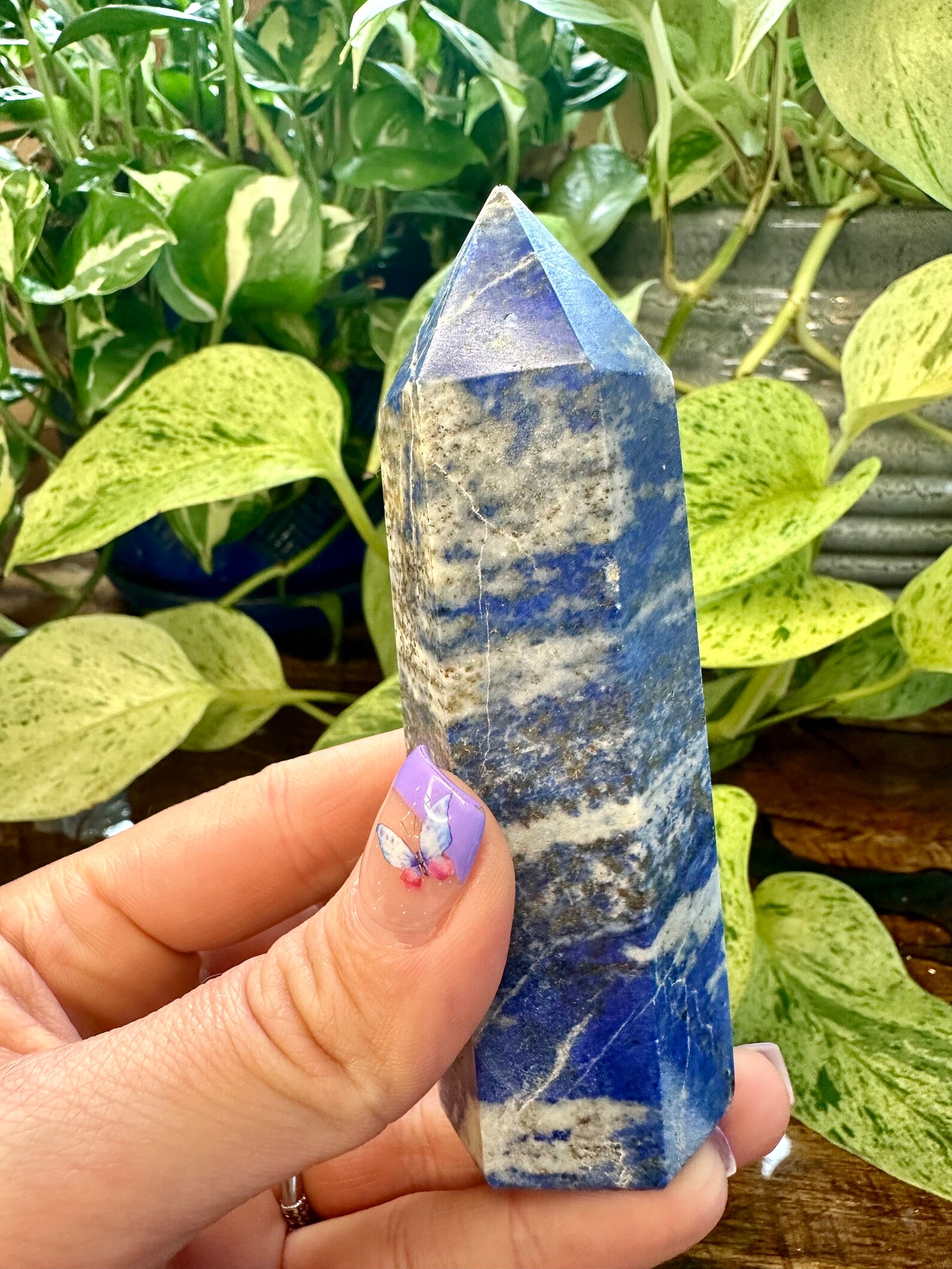 Lapis Lazuli Tower- Magical Stone - 3rd Eye - Intuition - Communication ...