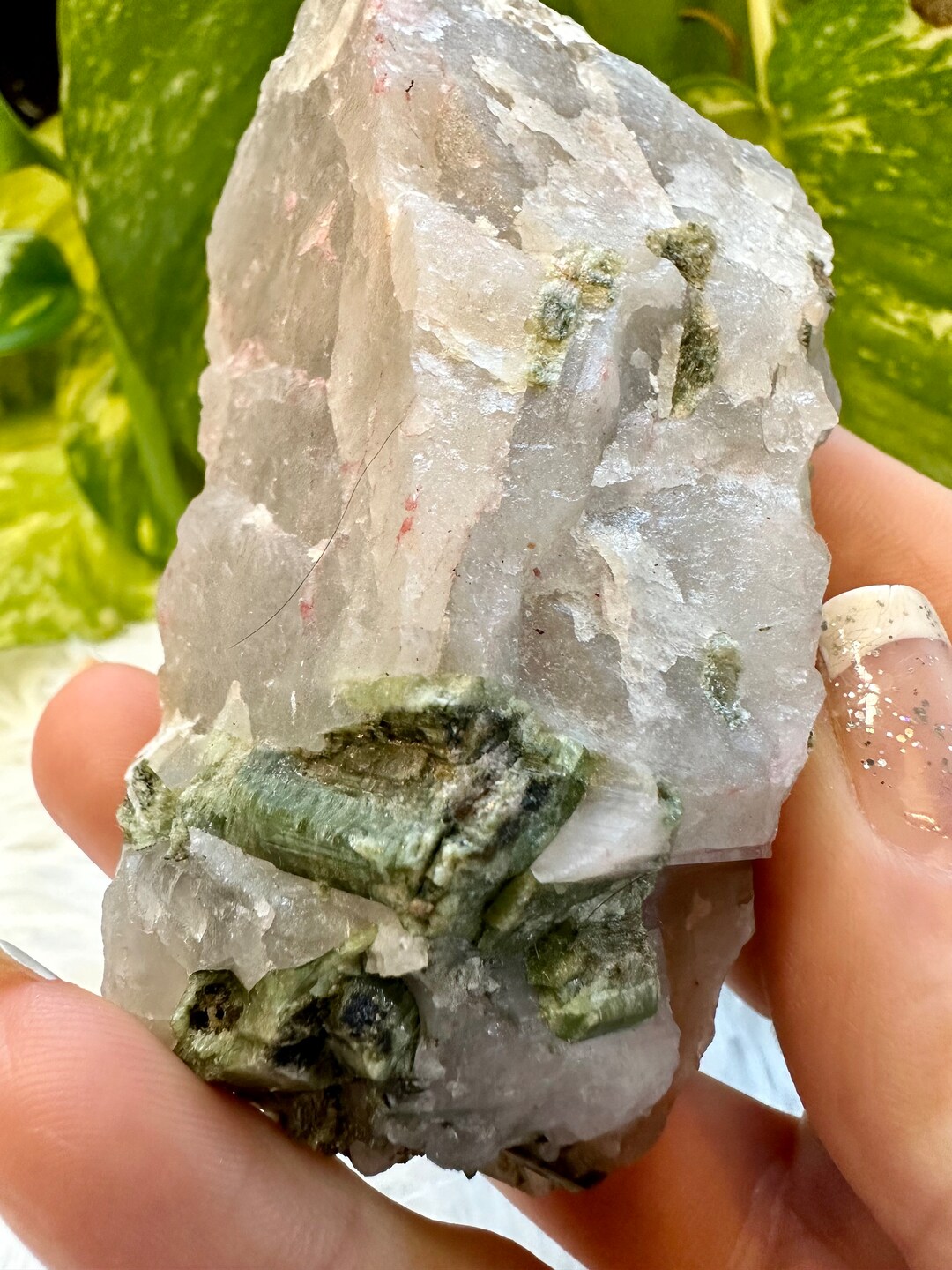Watermelon Tourmaline in Quartz - Heart Chakra - Rare and Powerful ...