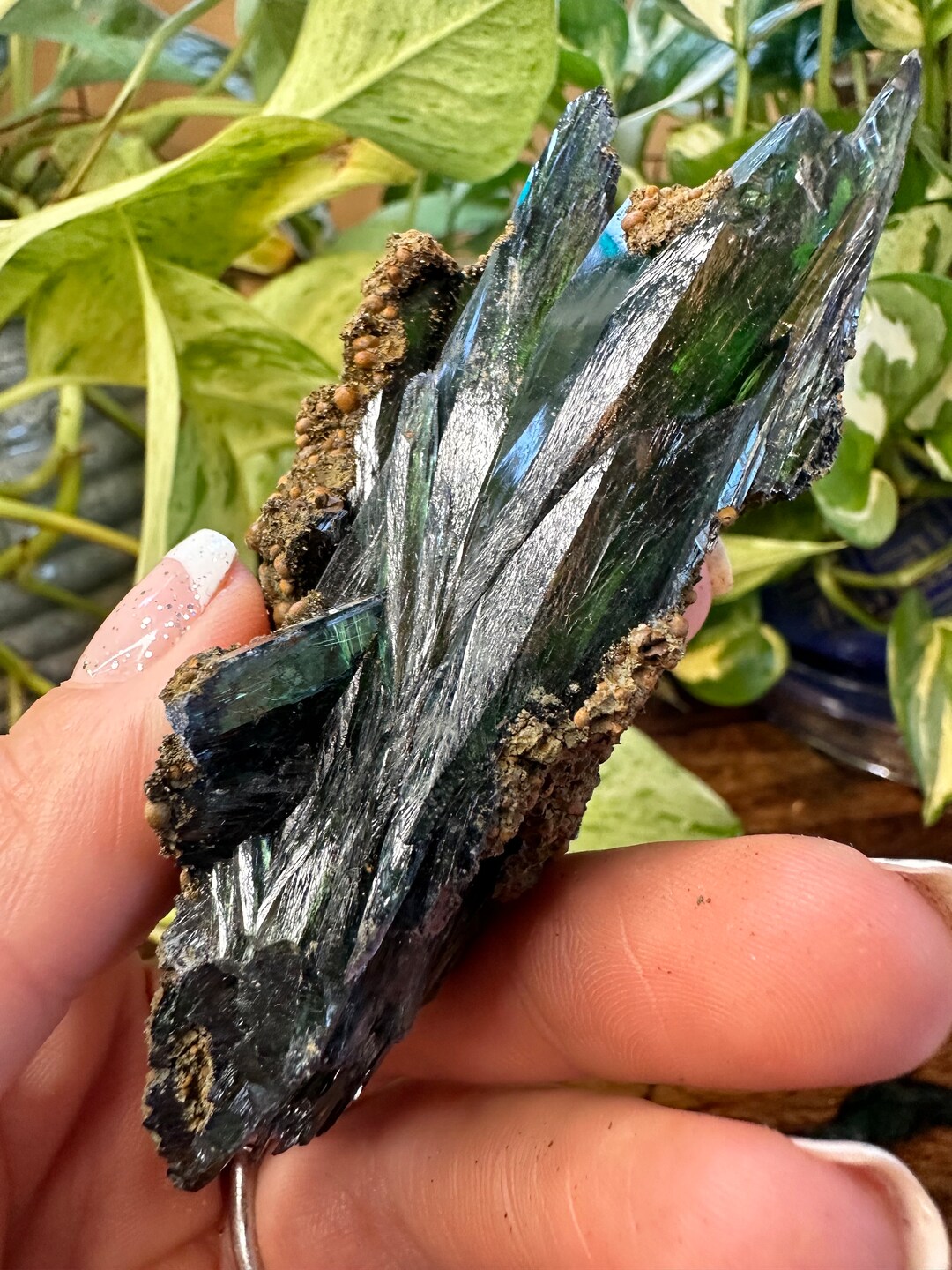 Vivianite Stone of Love, Magic, Compassion, Works on All Chakras Heals ...
