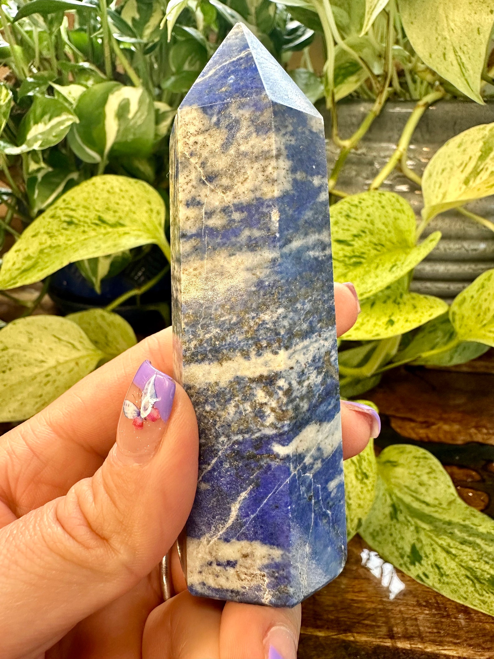 Lapis Lazuli Tower- Magical Stone - 3rd Eye - Intuition - Communication ...