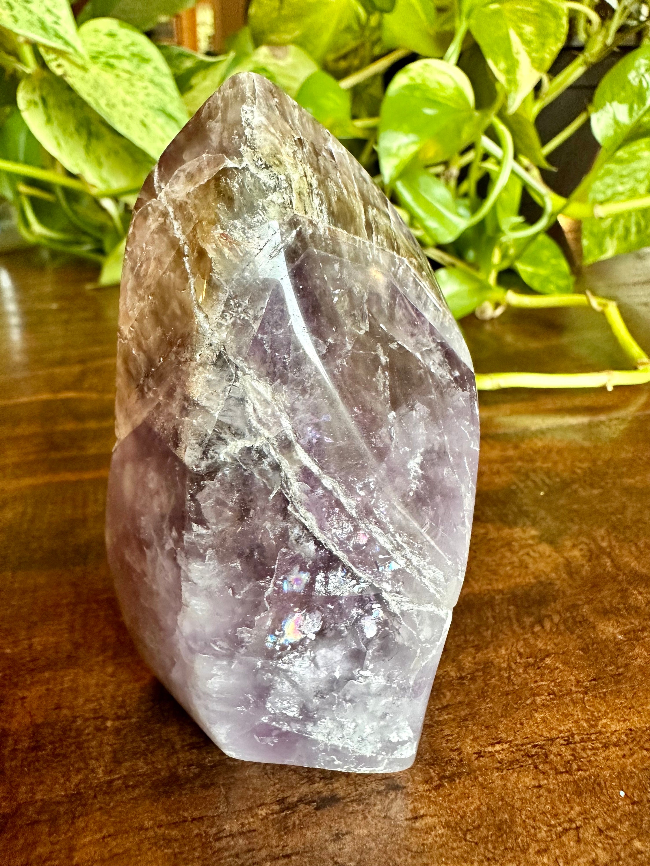Super Seven Crystal Tower High Vibrational Stone Made of Seven ...