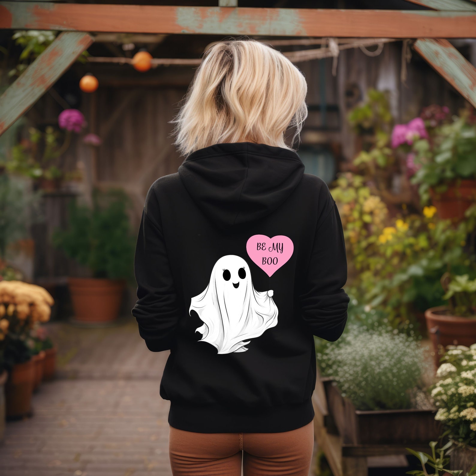 Valentines Ghost Png, Be My Boo Png, Ghost With Heart Balloon, Cute ...