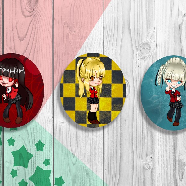 Anime Buttons - Etsy