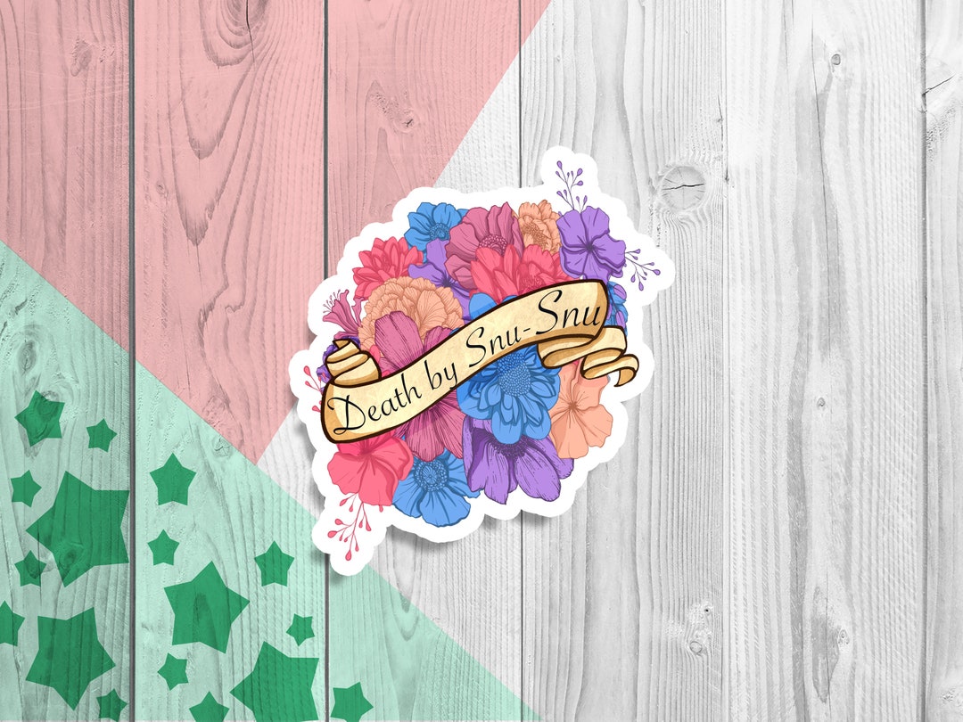 Death by Snu-snu Sticker - Etsy