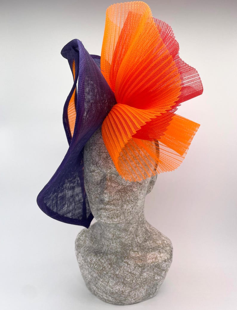 Made to Order Dramatic Sculptural Fascinator - Pick Your Colours, for ...