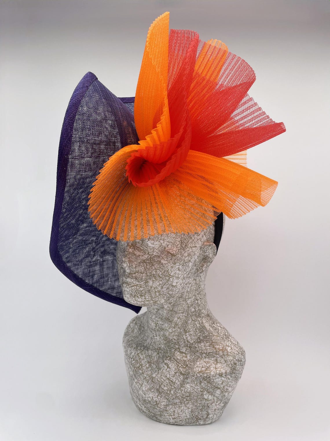 Made to Order Dramatic Sculptural Fascinator - Pick Your Colours, for ...