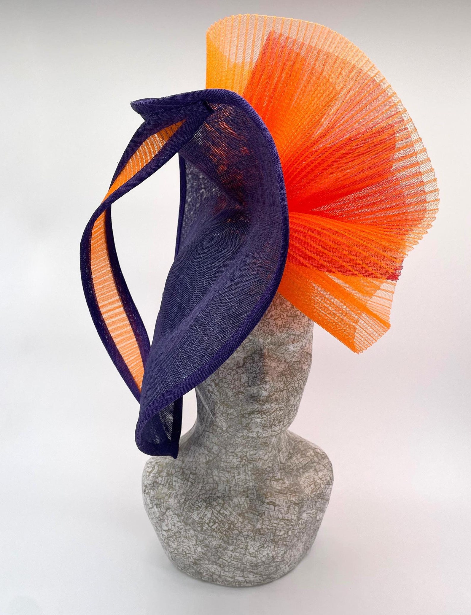 Made to Order Dramatic Sculptural Fascinator - Pick Your Colours, for ...