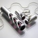 Handmade Necklace, Cut Glass, Anodized Aluminium and Stainless Steel ...