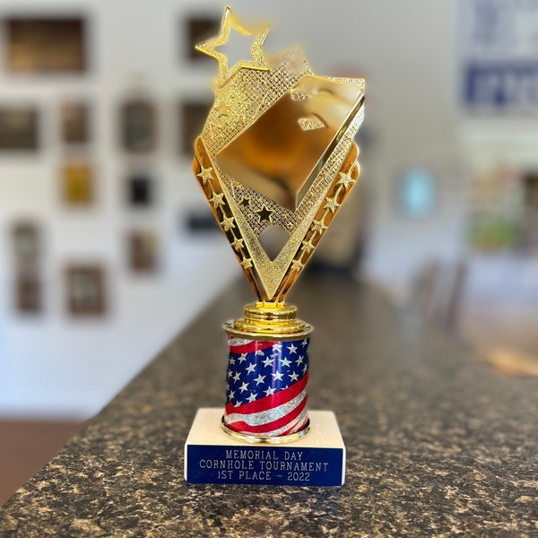 Cornhole Trophy - Etsy