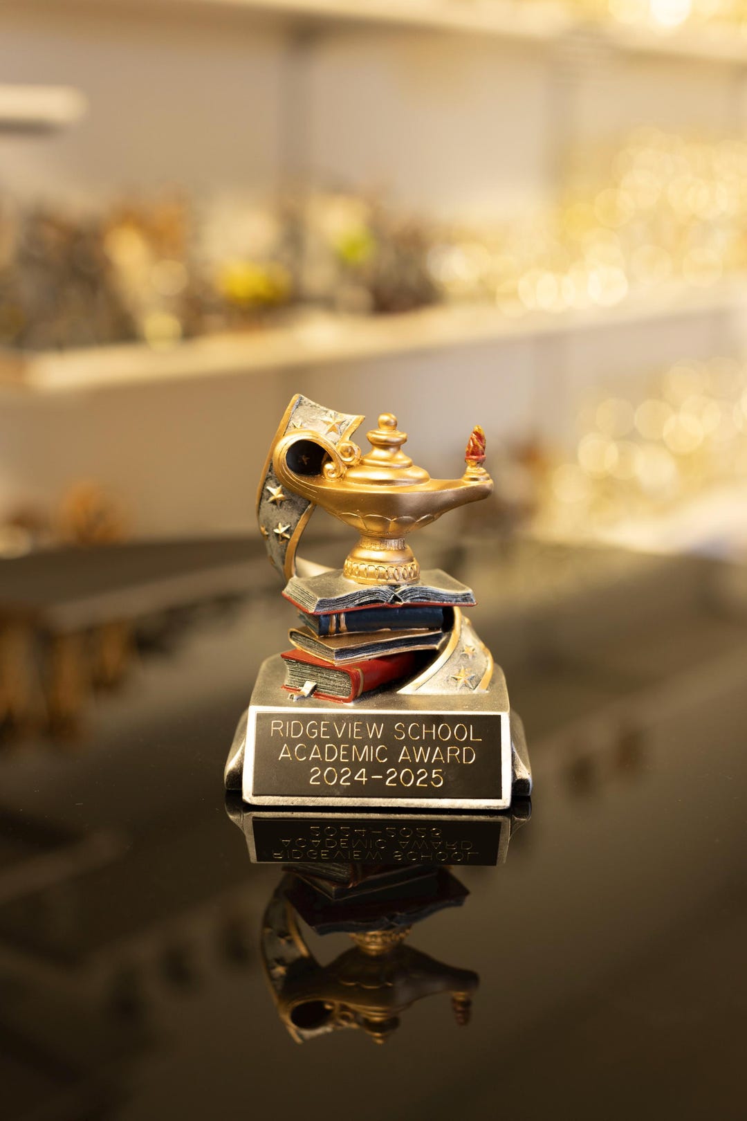 Lamp of Knowledge Trophy | Achievement Award | Learning | School - Etsy