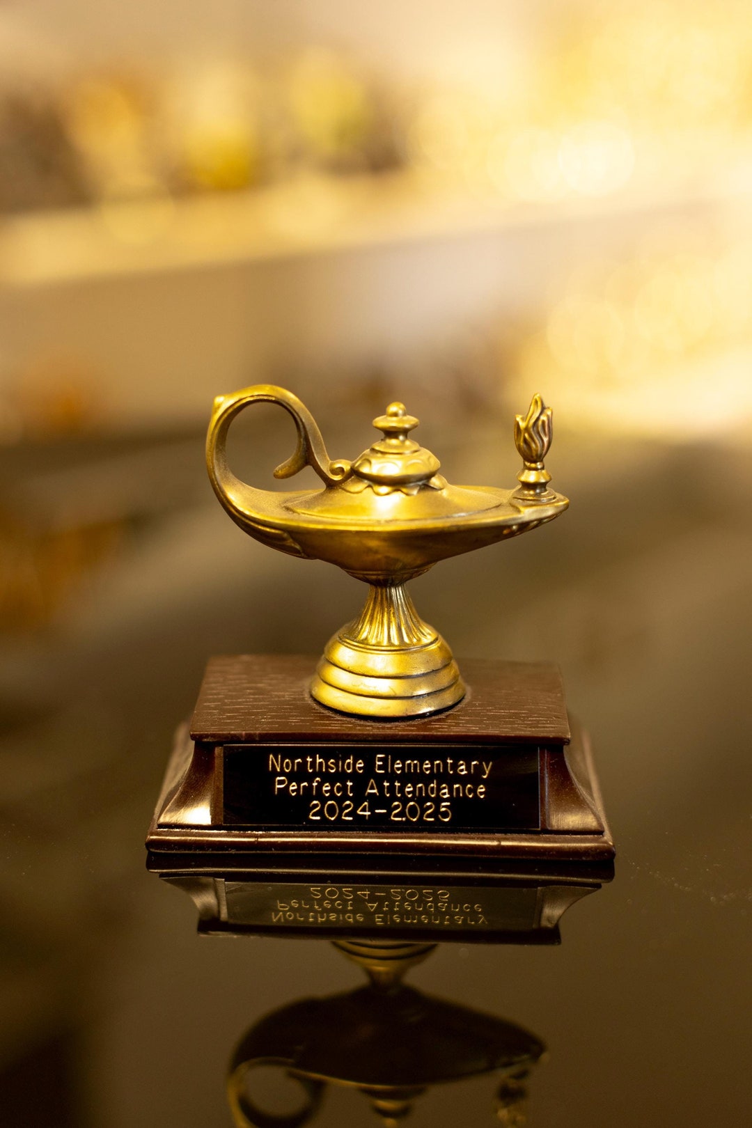 Lamp of Knowledge Trophy | Achievement Award | Learning | School - Etsy