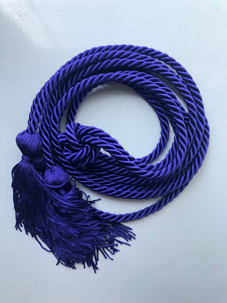 Graduation Honor Cord | (SET of 1 OR 2) | Honor Society Cord | White ...