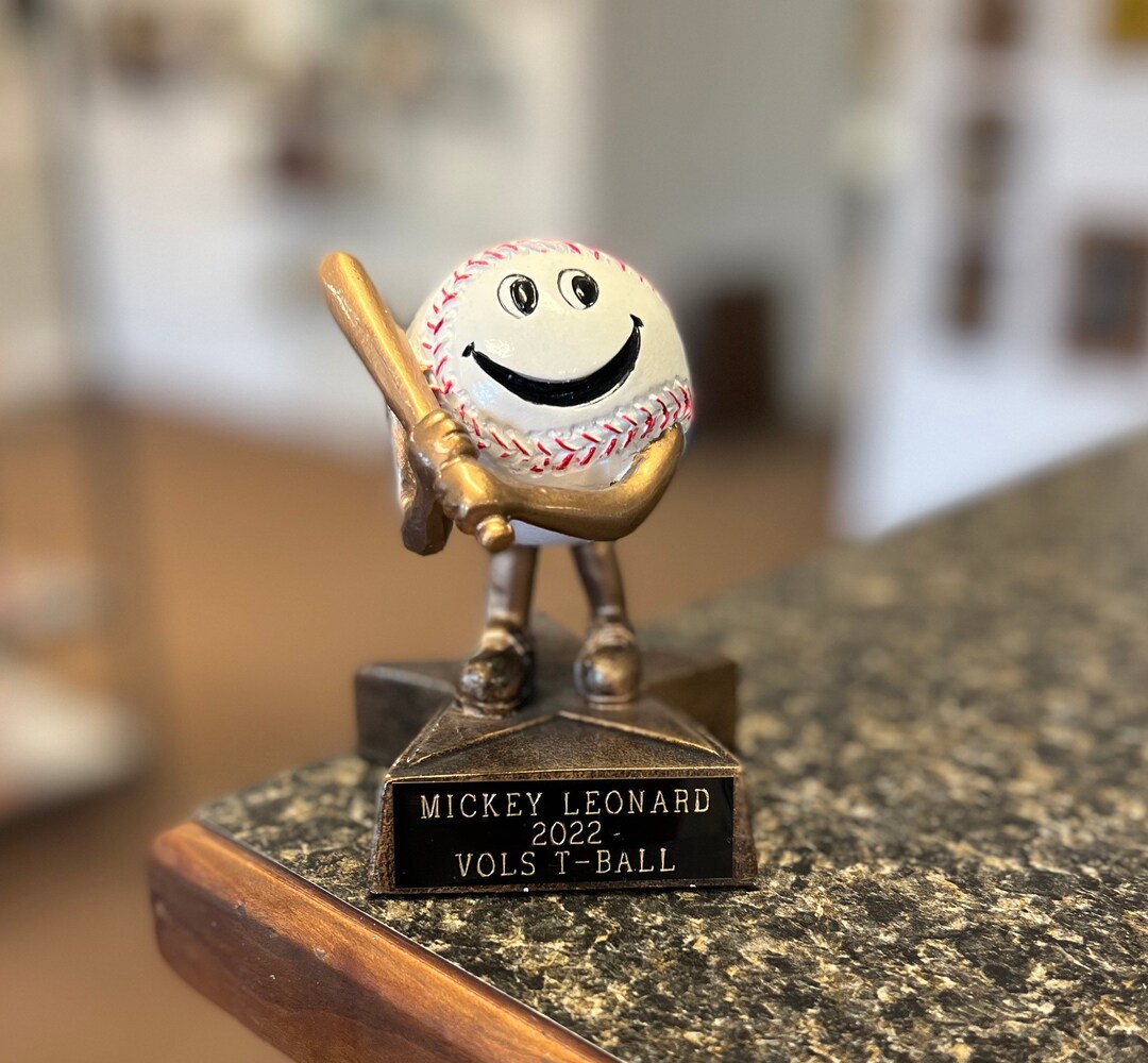 Baseball Trophy | Little Buddy | Resin |custom Award | Youth Baseball ...