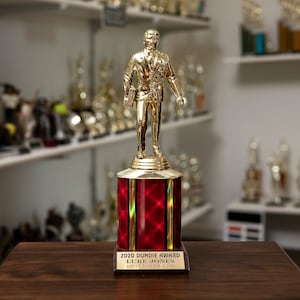 Dundie Award | the Office | Free Engraving | Christmas Present | Father ...