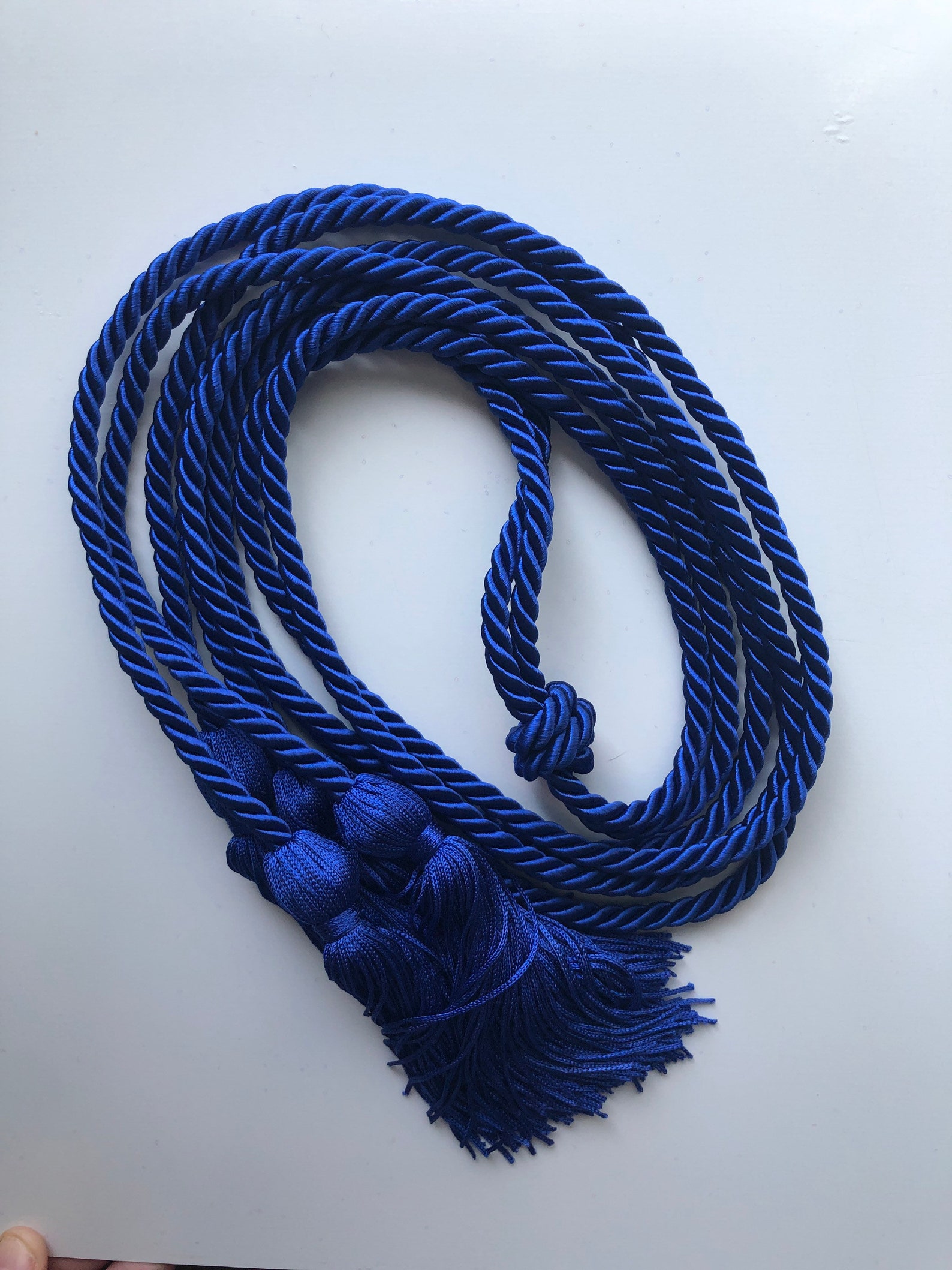 Graduation Honor Cord | (SET of 1 OR 2) | Honor Society Cord | White ...