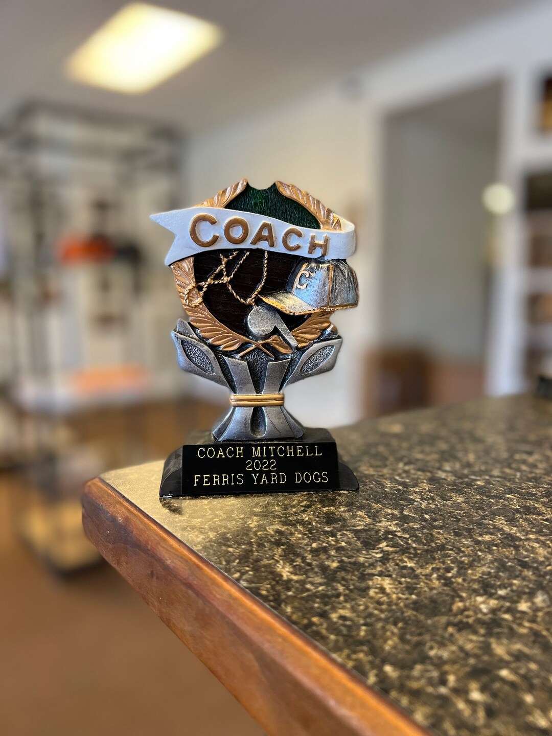 Coach Appreciation Gift | Coach Trophy - Etsy