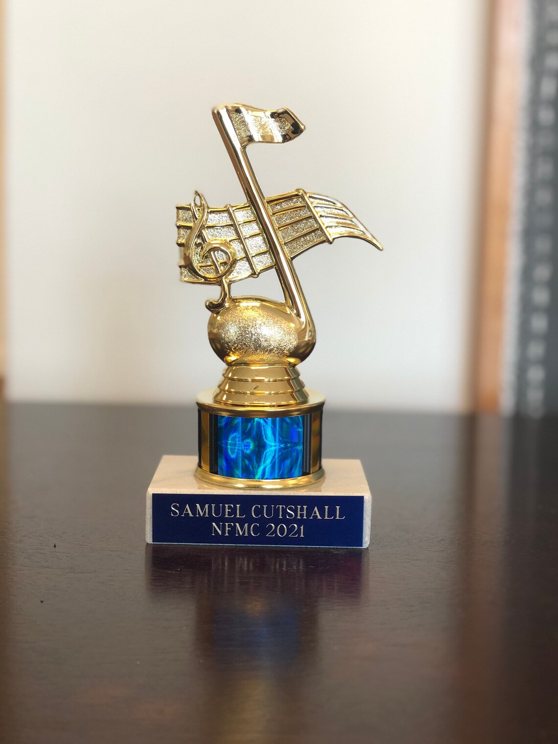 Music Trophy Chorus Award Piano Band Gift End of Year | Etsy