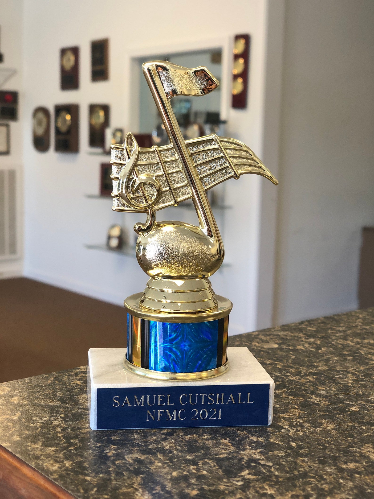 Music Trophy Chorus Award Piano Band Gift End of Year - Etsy.de