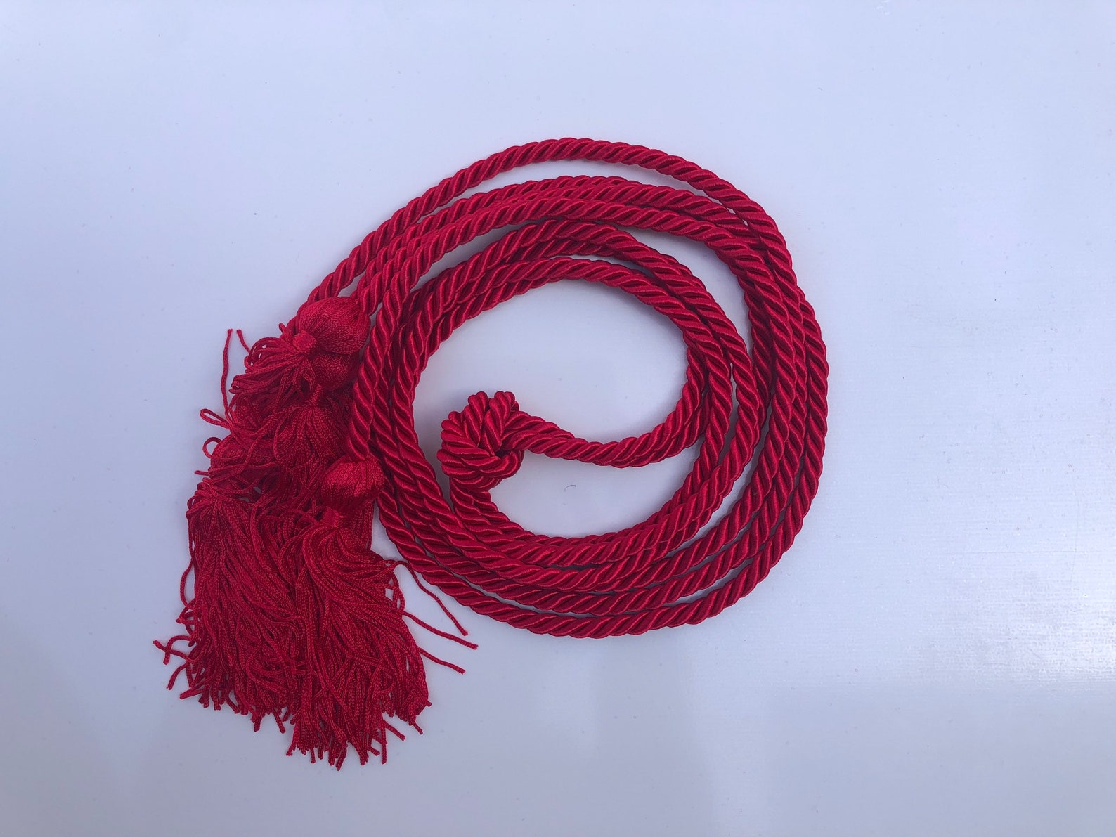 Red Graduation Honor Cord SET of 1 OR 2 Honor Society Cord - Etsy