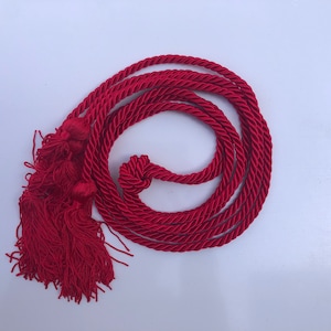 Red Graduation Honor Cord | (SET of 1 OR 2) | Honor Society Cord - Etsy