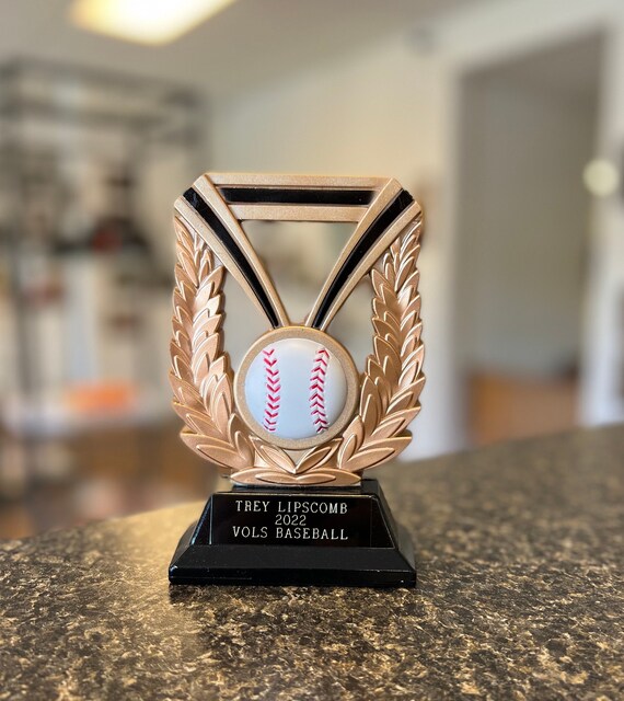Baseball Trophy Custom Award Youth Baseball Personalized - Etsy