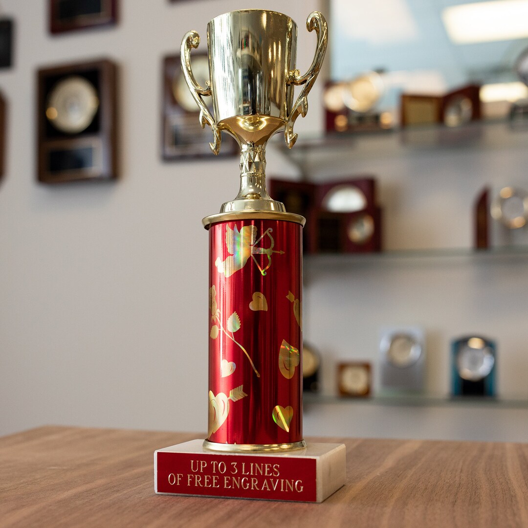 Valentine's Day Trophy | Best Boyfriend | Best Girlfriend | Trophy Wife ...