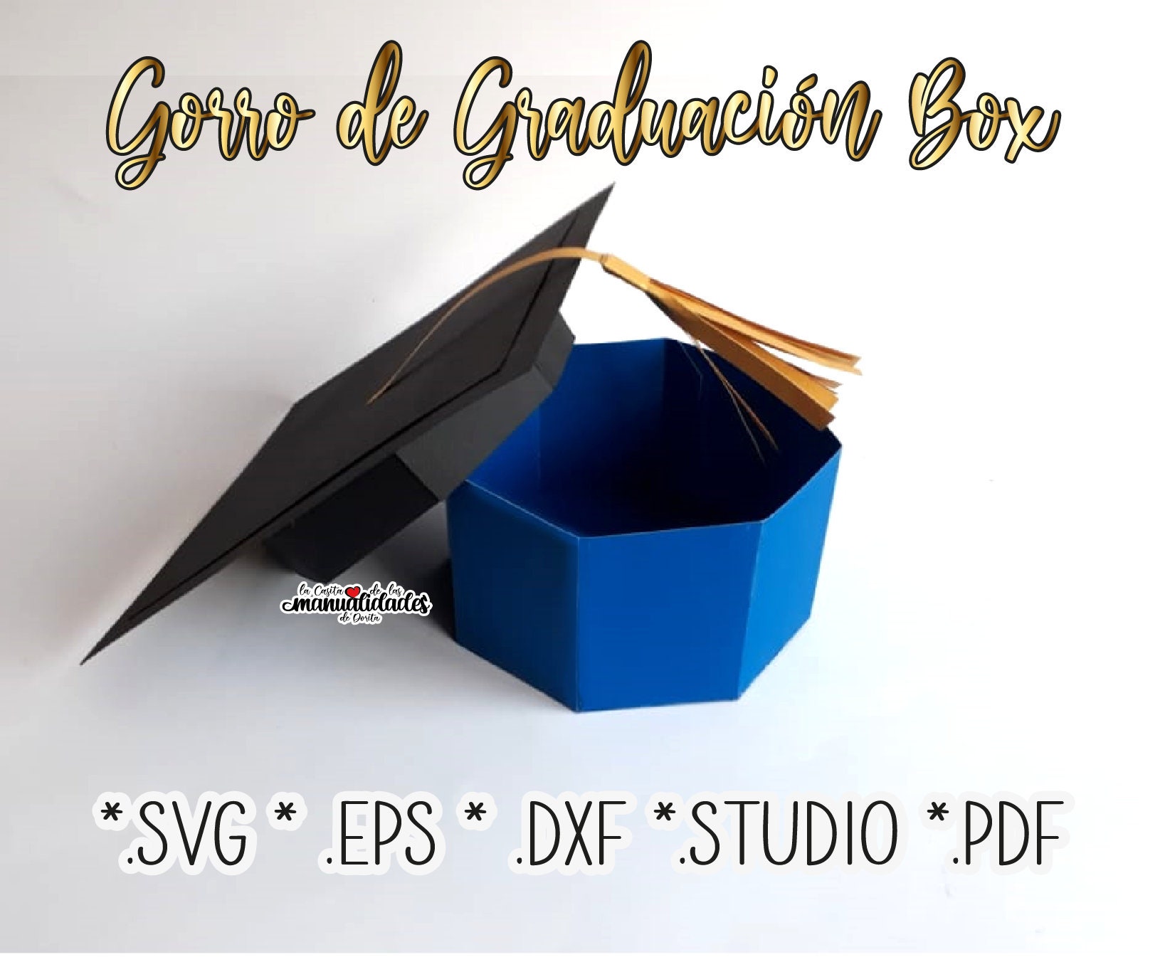 Graduation Hat Box SVG, Graduation Hat Box SVG, Mortarboard Box ...