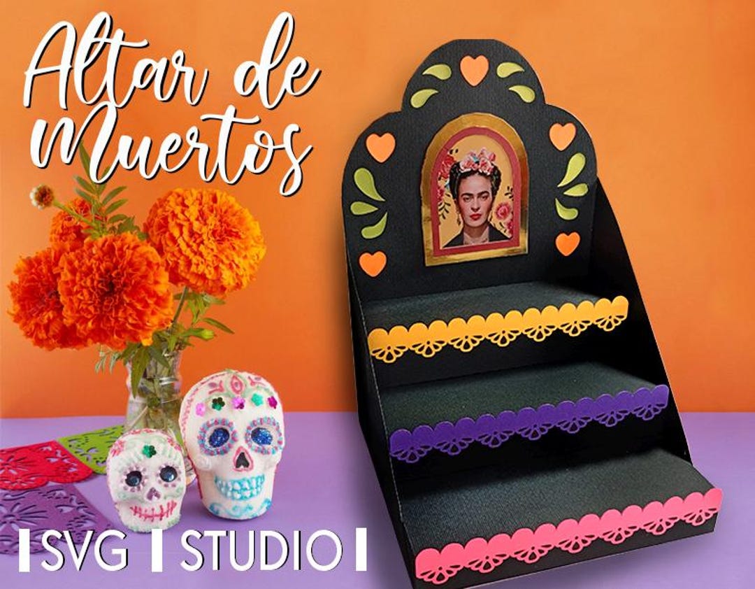 Altar of the Dead SVG, Day of the Dead Offering SVG, Altar Steps SVG ...