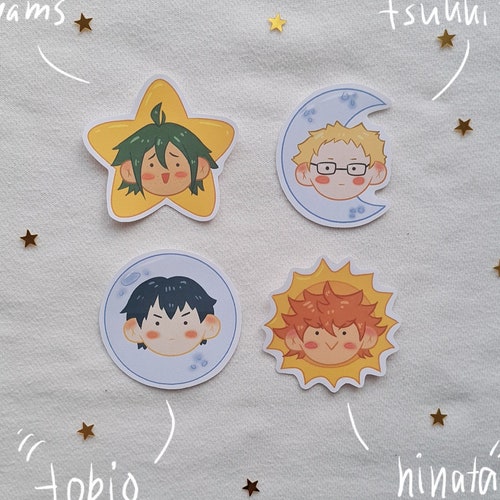 HQ Sticker Set HQ Stickers Tsukkiyama Stickers - Etsy