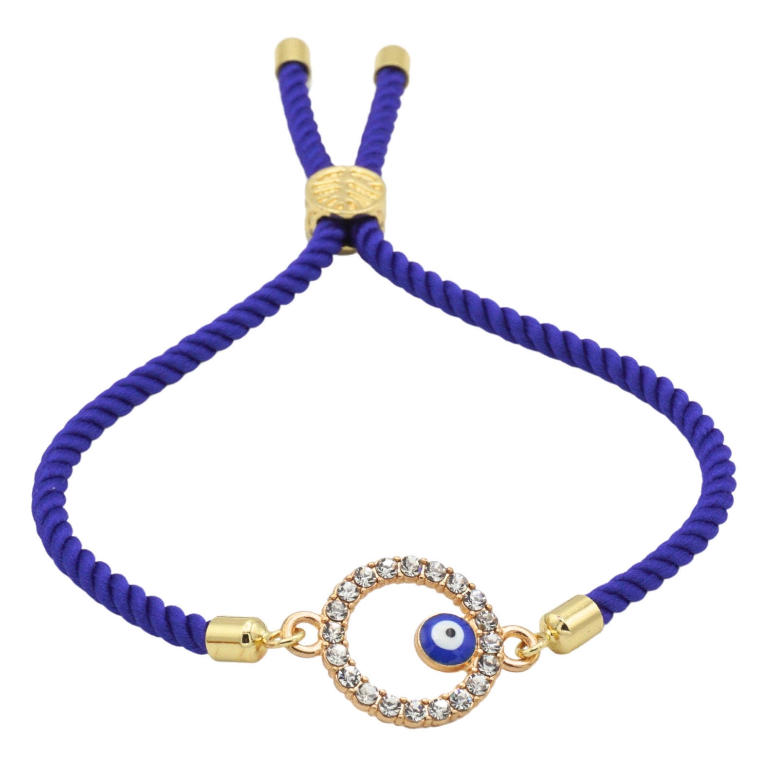 Utsawe Rakhi | Elegant Evil Eye Rakhi With Royal Blue Cord | Perfect for Brothers of All Ages ...