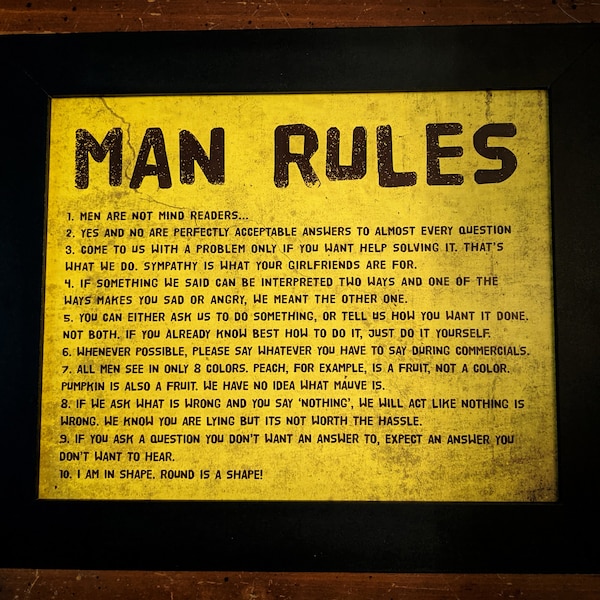 Home Rules - Etsy